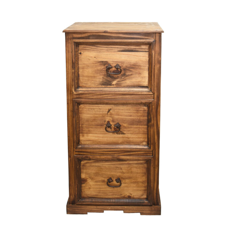 Traditional File Cabinet with 3 Drawers – The Homestead